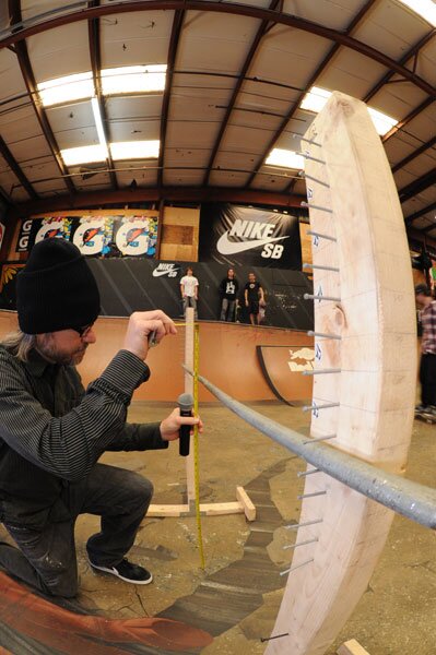 Precision measurements down to the millimeter — Skatepark of Tampa