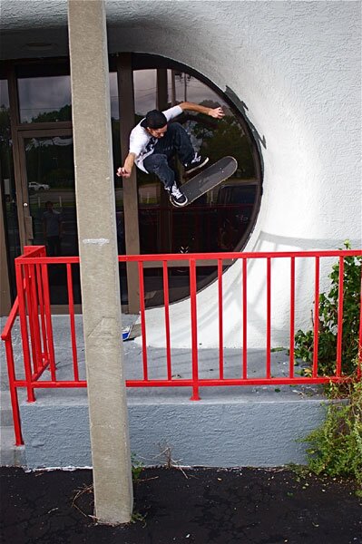 John "Tall Tee" Reece - kickflip to fakie — Skatepark of Tampa