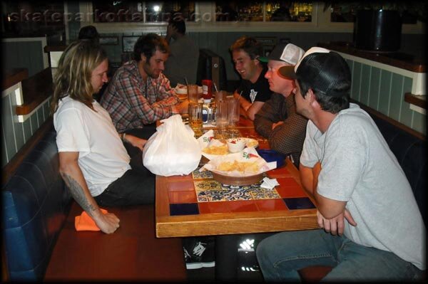 Jamie, Jesse Fritsch, Mike Burnett, Mike Sinclair — Skatepark of Tampa