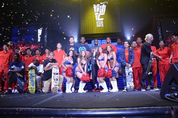 Opening Ceremonis Nike FOS 2012 Shanghai China — Skatepark of Tampa