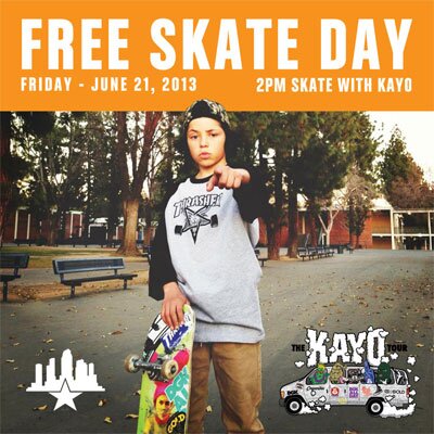 Kayo is Coming on Go Skateboarding Day — Skatepark of Tampa