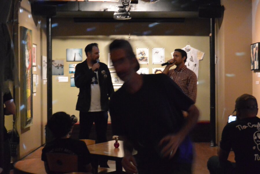 Justin Bokma Art Show Photos — Skatepark of Tampa