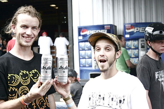 Frank and Ryan Dodge from Nike SB posing — Skatepark of Tampa