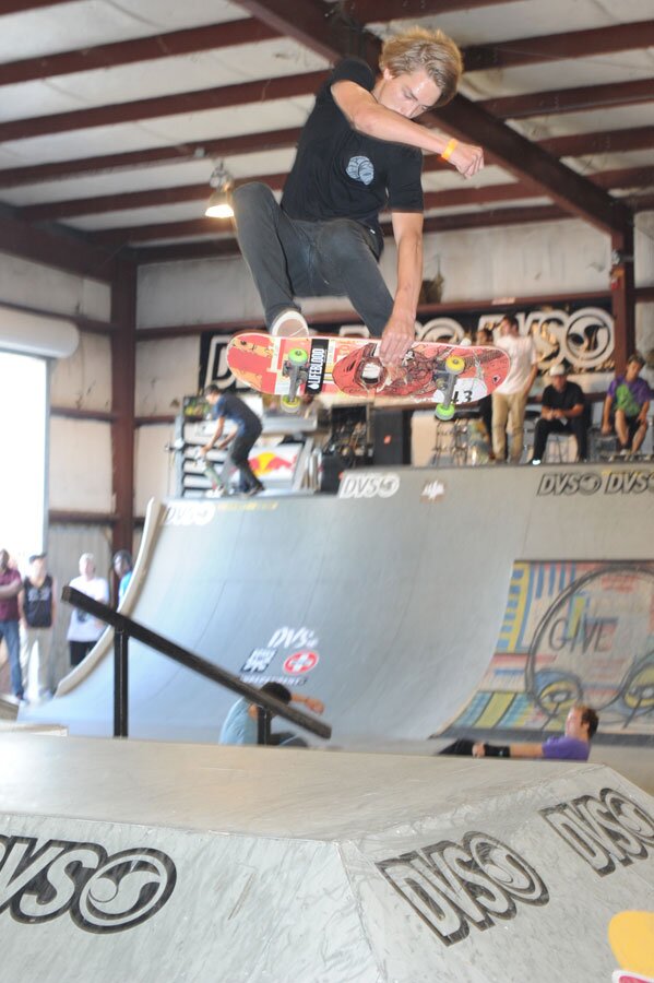 Dalton Dern hucked it all weekend over this thing — Skatepark of Tampa