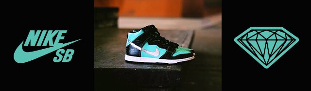 Nike SB x Diamond Dunk High Release — Skatepark of Tampa