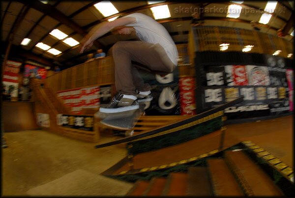 Jason Gallagher - frontside flip — Skatepark of Tampa