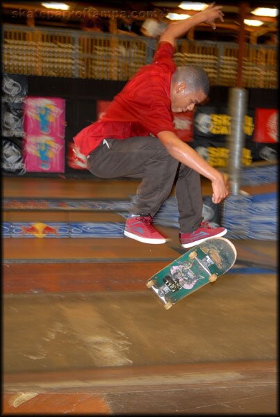Ray Ray - 360 flip — Skatepark of Tampa