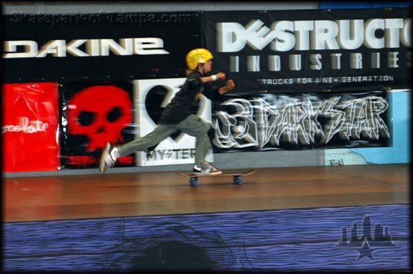 Poop foot skateboard pushing — Skatepark of Tampa