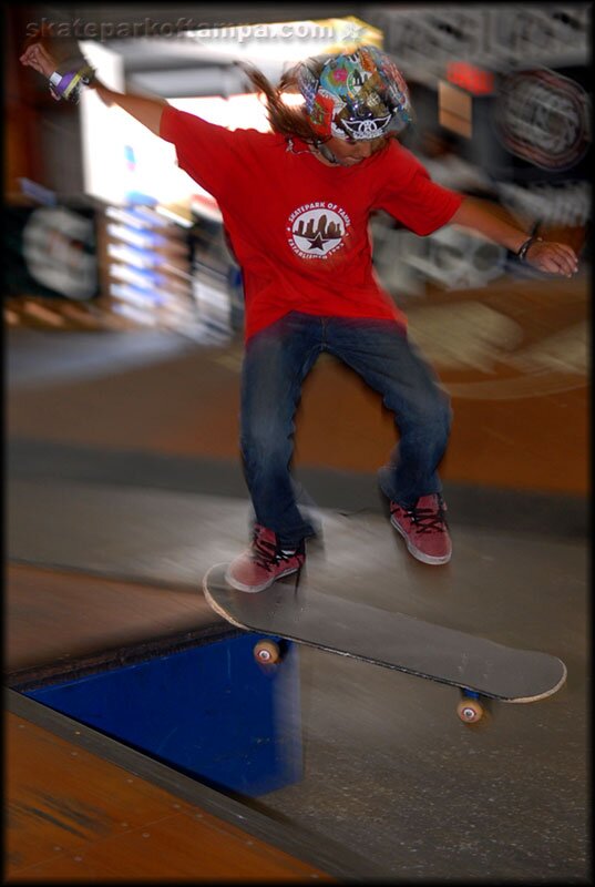 Alejandro funny looking kickflip — Skatepark of Tampa