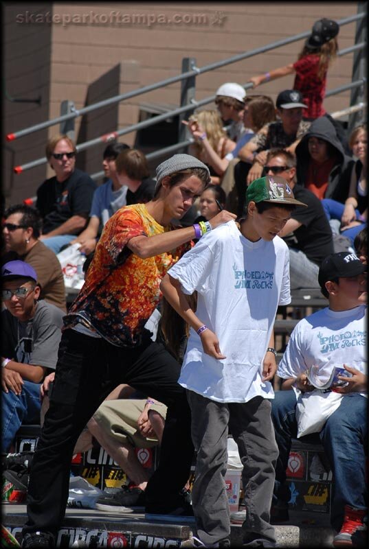 Dylan Perry was signing autographs — Skatepark of Tampa