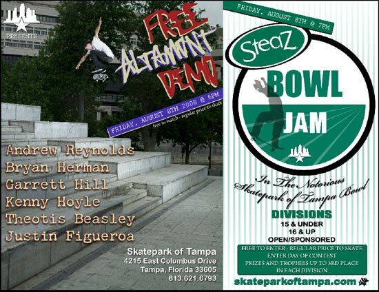 Altamont Demo — Skatepark of Tampa