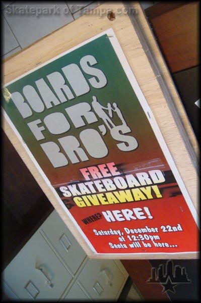 Boards for Bros — Skatepark of Tampa