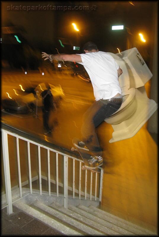 Booze Cruise May 2009 - take a poop — Skatepark of Tampa