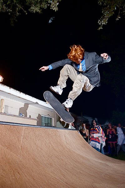 Donald Trump, Matt Dockery, kickflip to fakie — Skatepark of Tampa