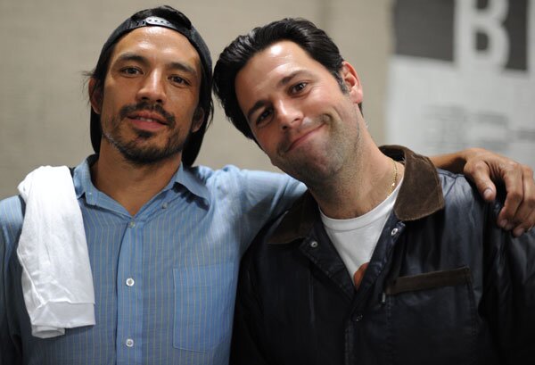 Kenny Anderson and Reda. I'm always fanning out — Skatepark of Tampa