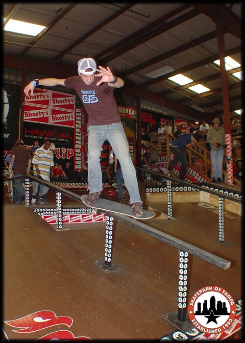 Josh Perkins - feeble grind — Skatepark of Tampa