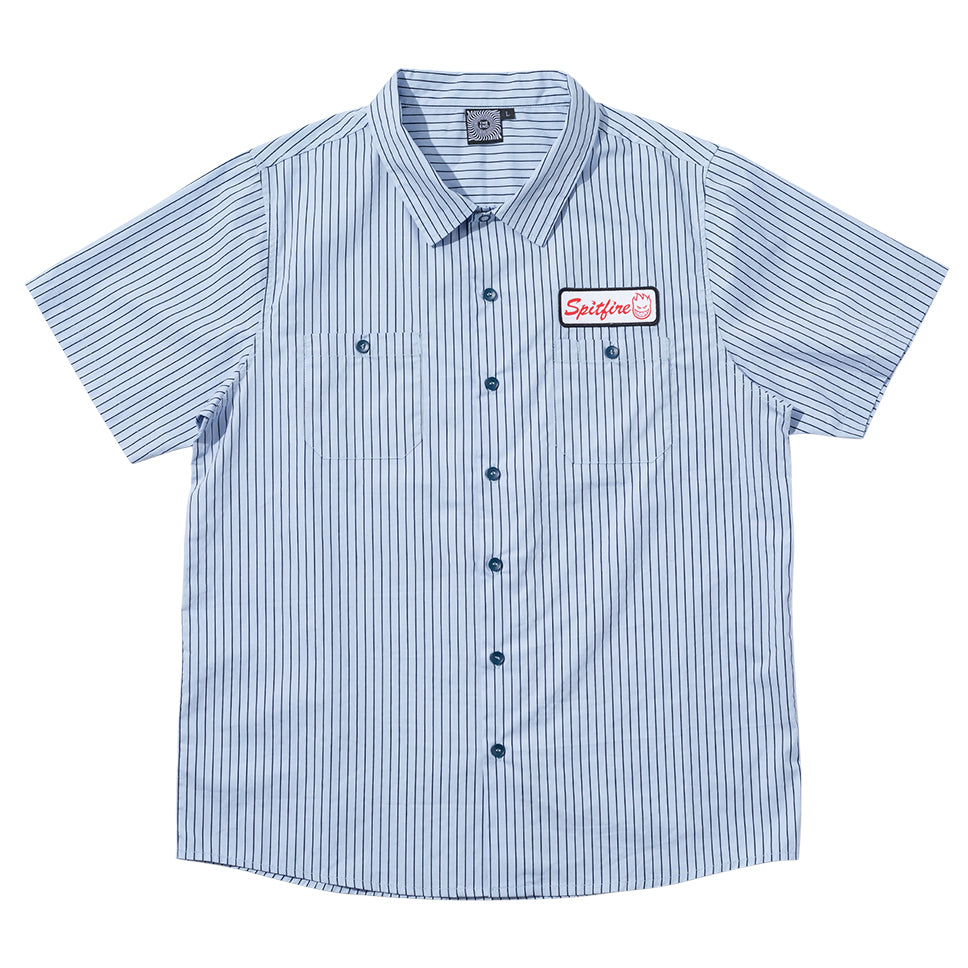 Spitfire Chrome Venom Button-Up Work Shirt — Skatepark of Tampa