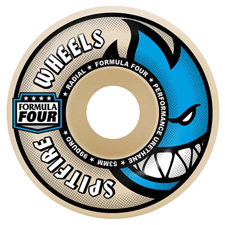 Spitfire Formula Four 99D Radial Shaped Wheels — Skatepark of Tampa