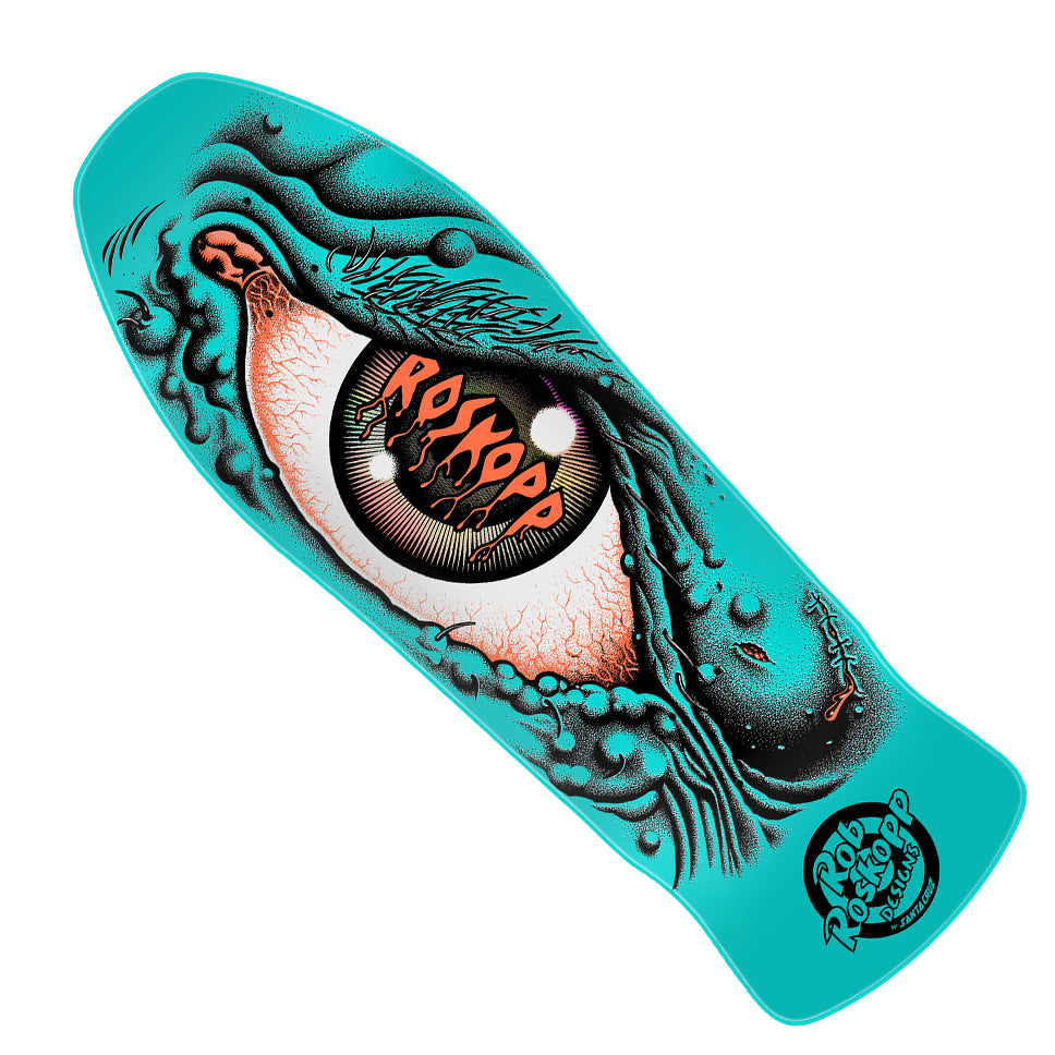 Santa Cruz Rob Roskopp Eye Reissue Shaped Deck — Skatepark of Tampa