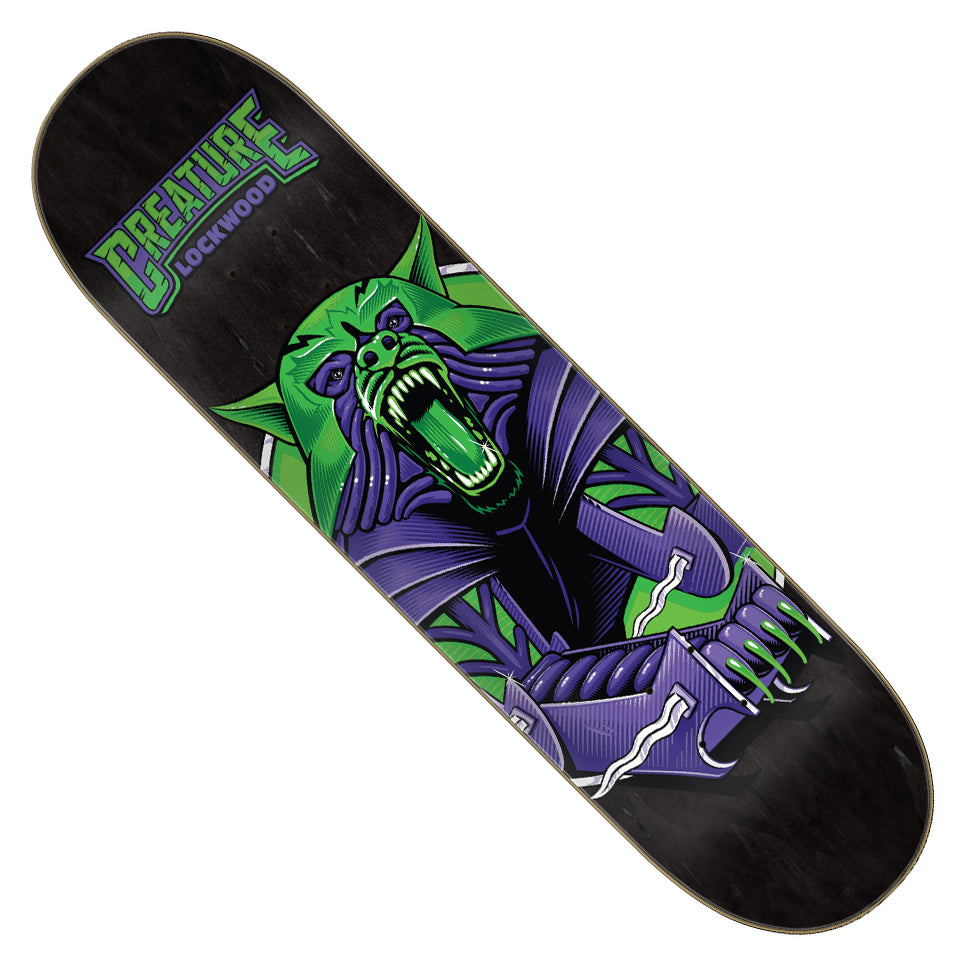 Creature Skateboards Cody Lockwood Robo Wolf Deck — Skatepark of Tampa