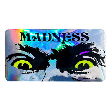 Madness Eyes Sticker — Skatepark of Tampa