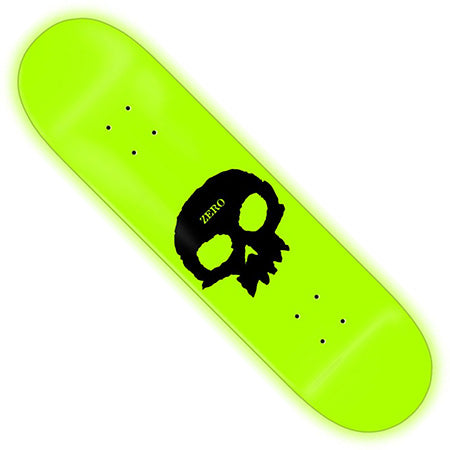 Zero Glow In The Dark Skull Deck — Skatepark of Tampa