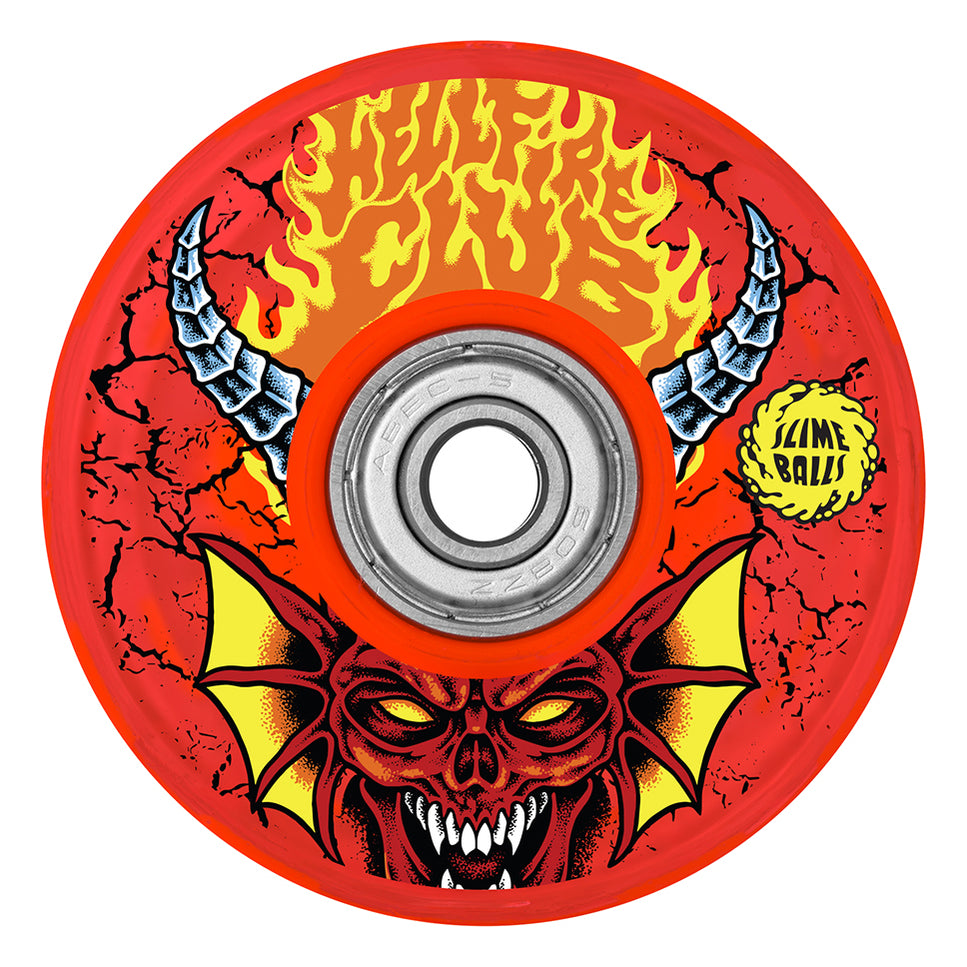 Santa Cruz Slime Balls Stranger Things Hellfire Club Light Up Wheels ...