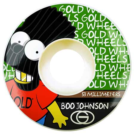 Gold Wheels Boo Johnson Brat Wheels — Skatepark of Tampa