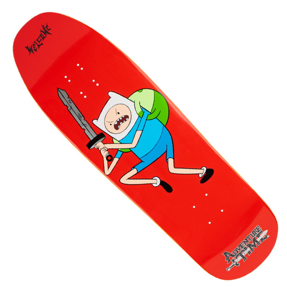 Welcome Skateboards Adventure Time Finn on Gaia Shaped Deck — Skatepark ...