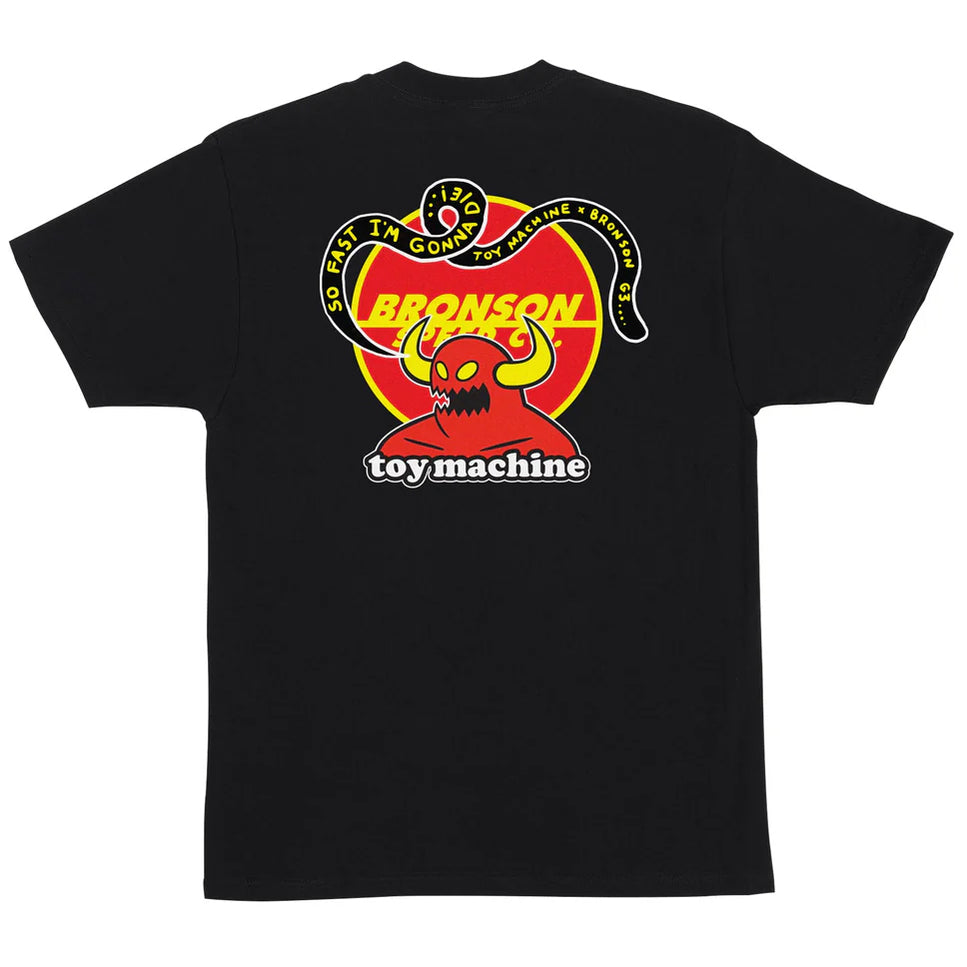 Bronson Speed Co. Bronson x Toy Machine Collab T Shirt — Skatepark of Tampa