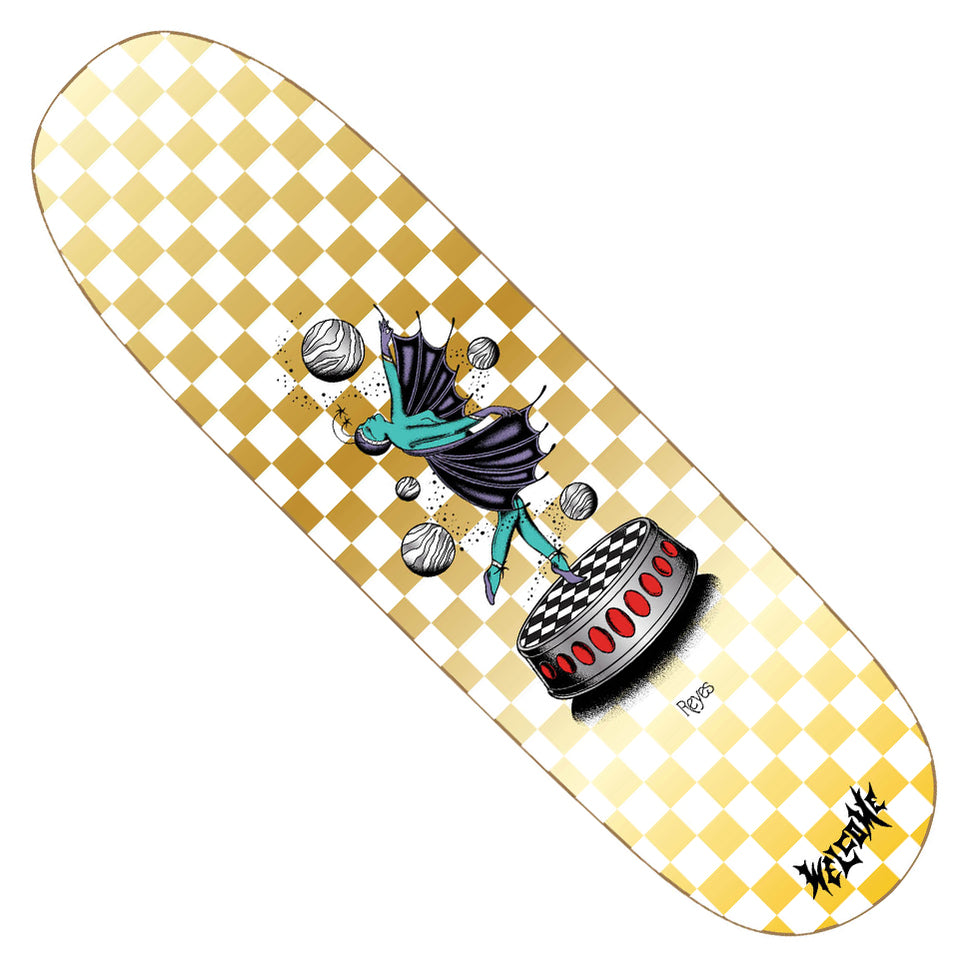 Welcome Skateboards Ryan Reyes Dancer on Baculus 2 Deck — Skatepark of ...