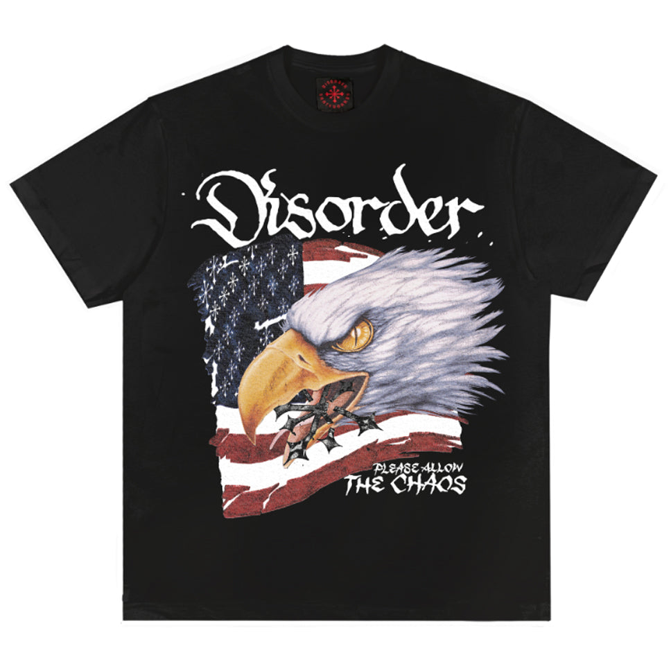 Disorder Skateboards Eagle of Chaos T Shirt — Skatepark of Tampa