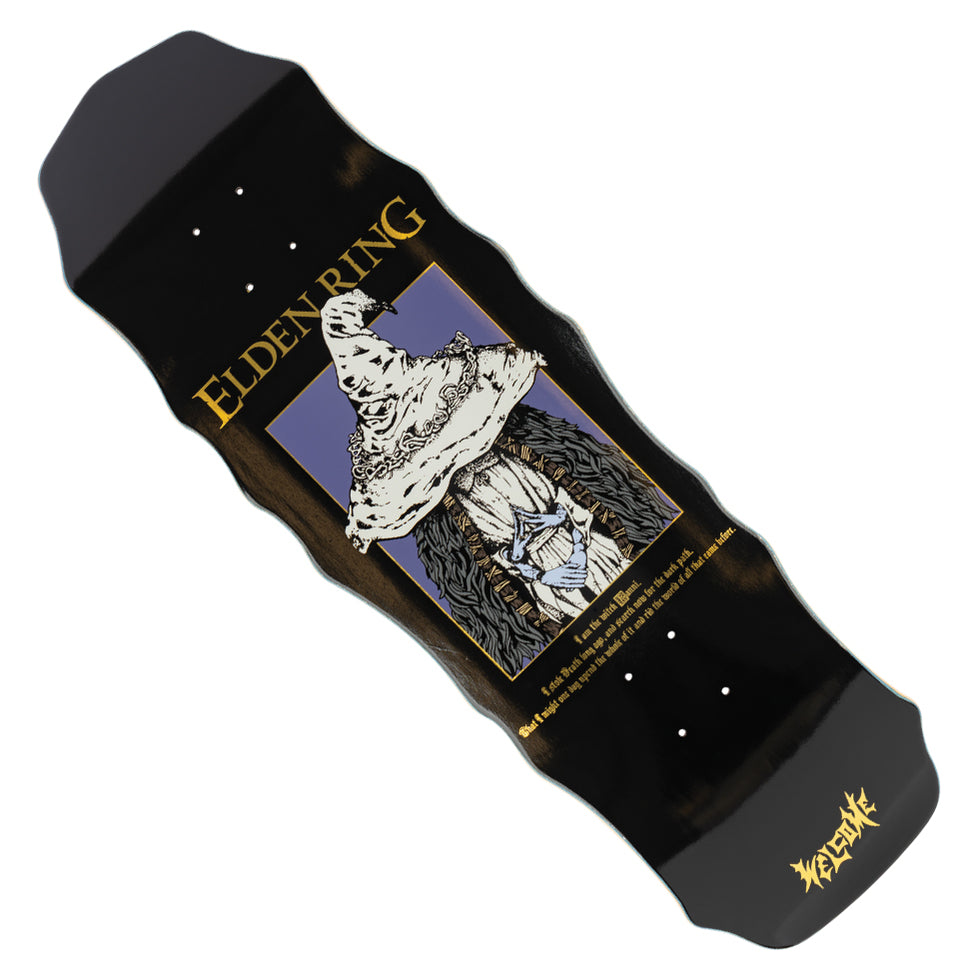 Welcome Skateboards Elden Ring Ranni on Widow Shaped Deck — Skatepark ...