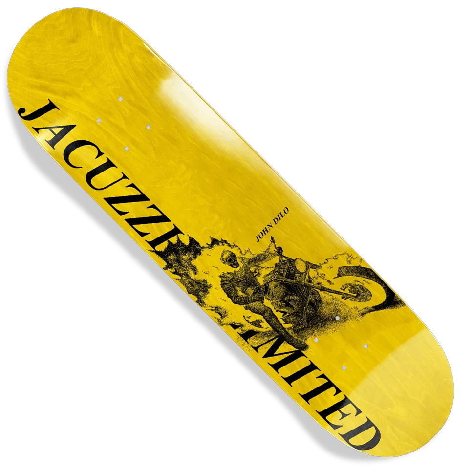 Jacuzzi Unlimited John Dilo Skull Cycle Wheel Wells Deck — Skatepark of ...