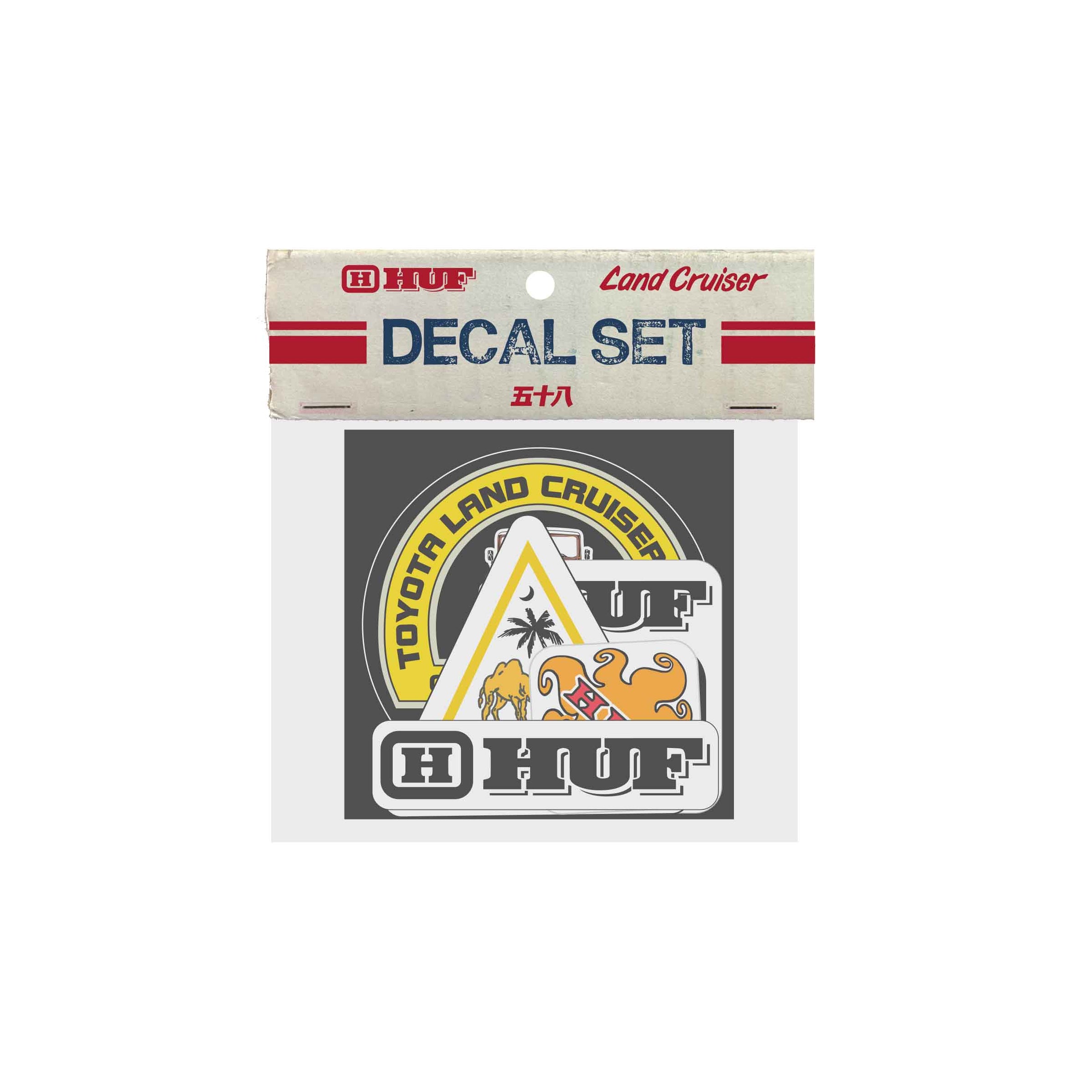 HUF Toyota Land Cruiser Decal Set — Skatepark of Tampa