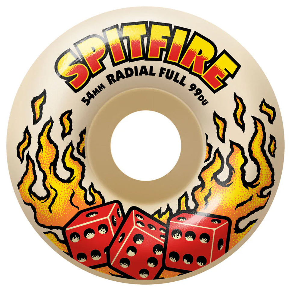 Spitfire Hot Hand F4 99D Radial Full Wheels — Skatepark of Tampa