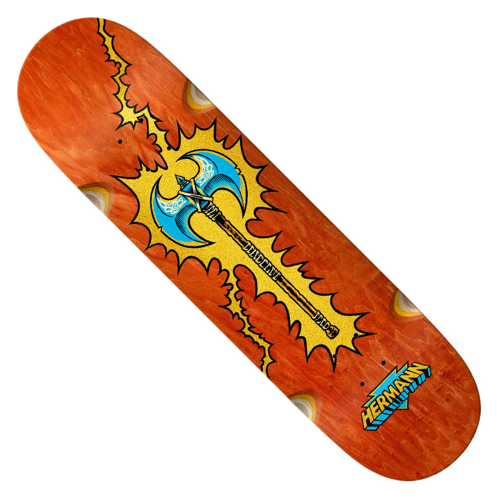Real Hermann Stene Battle Axe Wheel Wells Deck — Skatepark of Tampa
