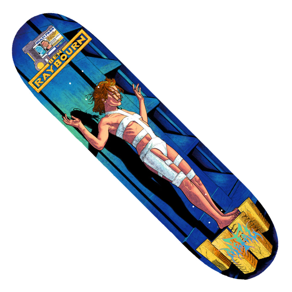 Metal Skateboards Ben Raybourn Multi Pass Shaped Deck — Skatepark of Tampa