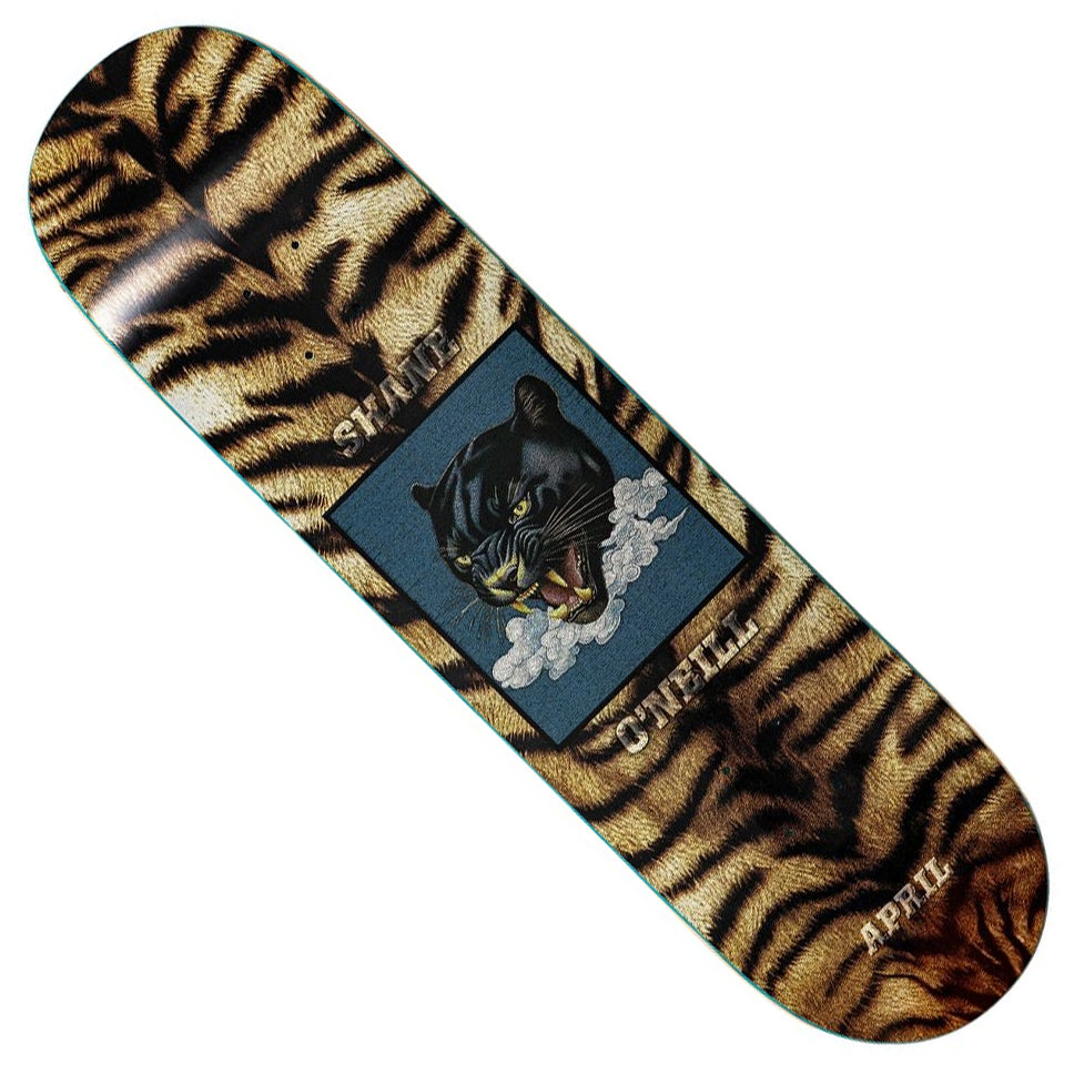 April Skateboards Shane Oneill Leopard Deck — Skatepark of Tampa