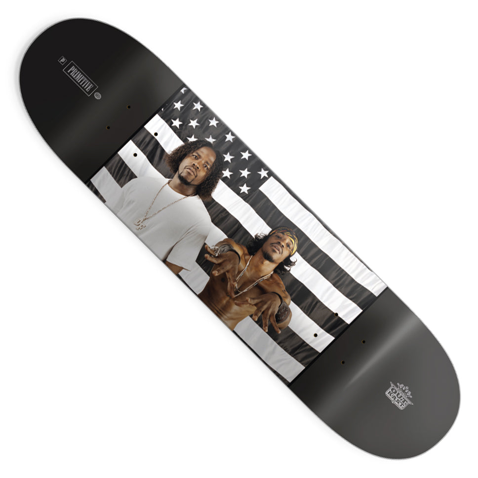 Primitive Skateboarding Outkast Stripes Deck — Skatepark of Tampa