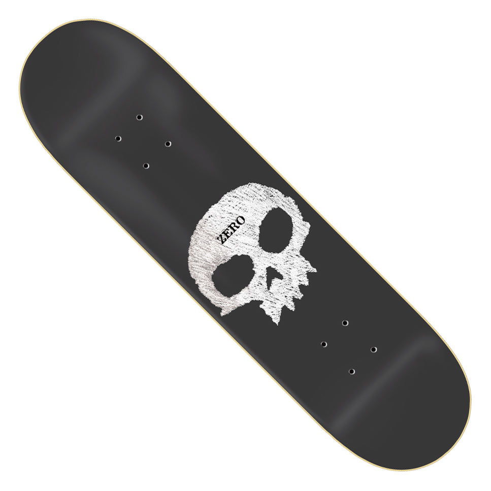 Zero Single Skull Matte Deck — Skatepark of Tampa