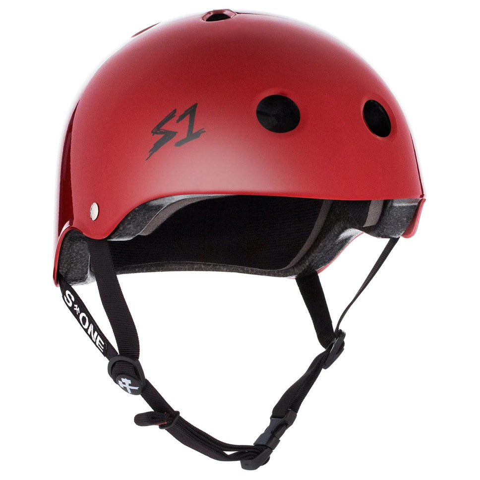 S One Lifer Blood Red Matte Helmet — Skatepark of Tampa