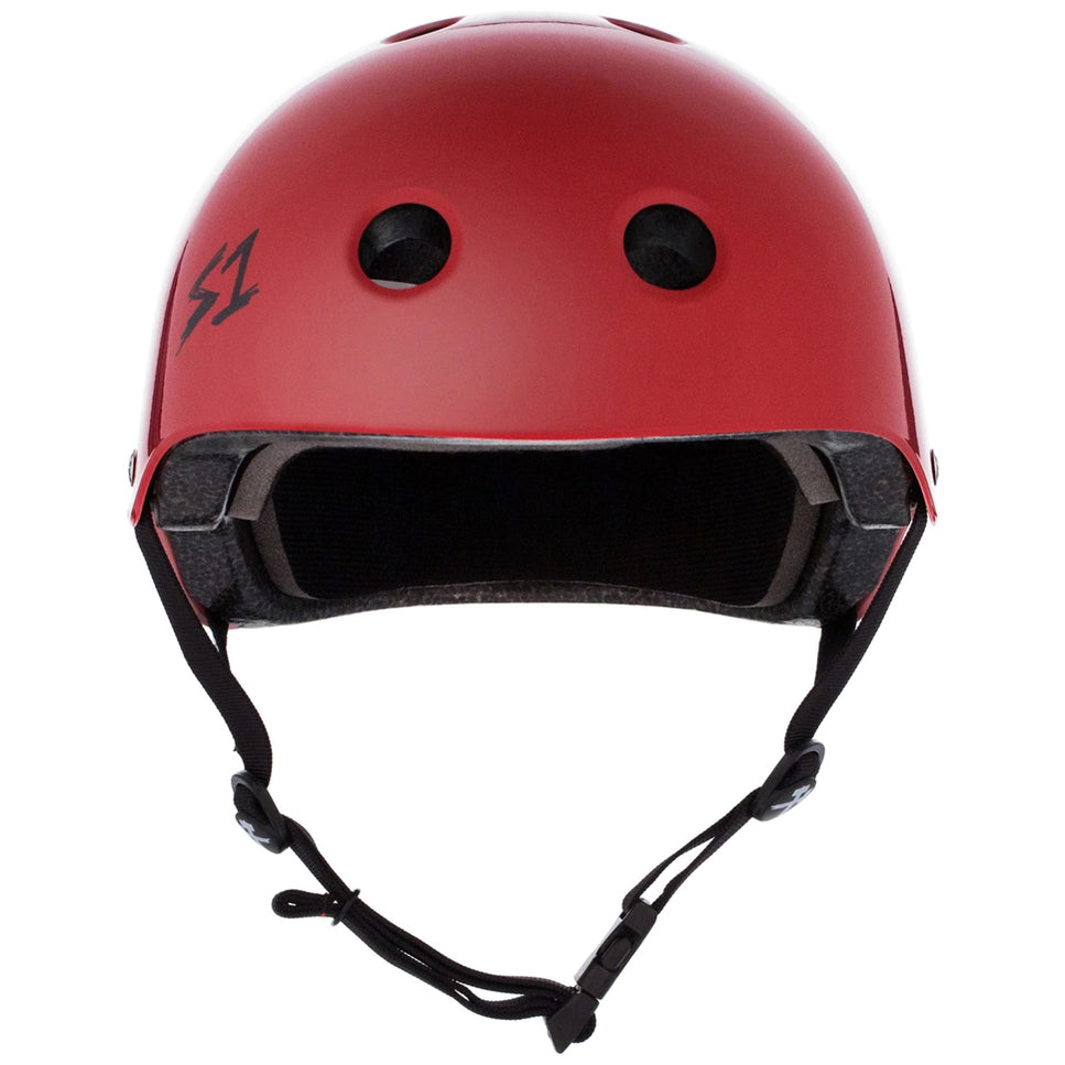 S One Lifer Blood Red Matte Helmet — Skatepark of Tampa