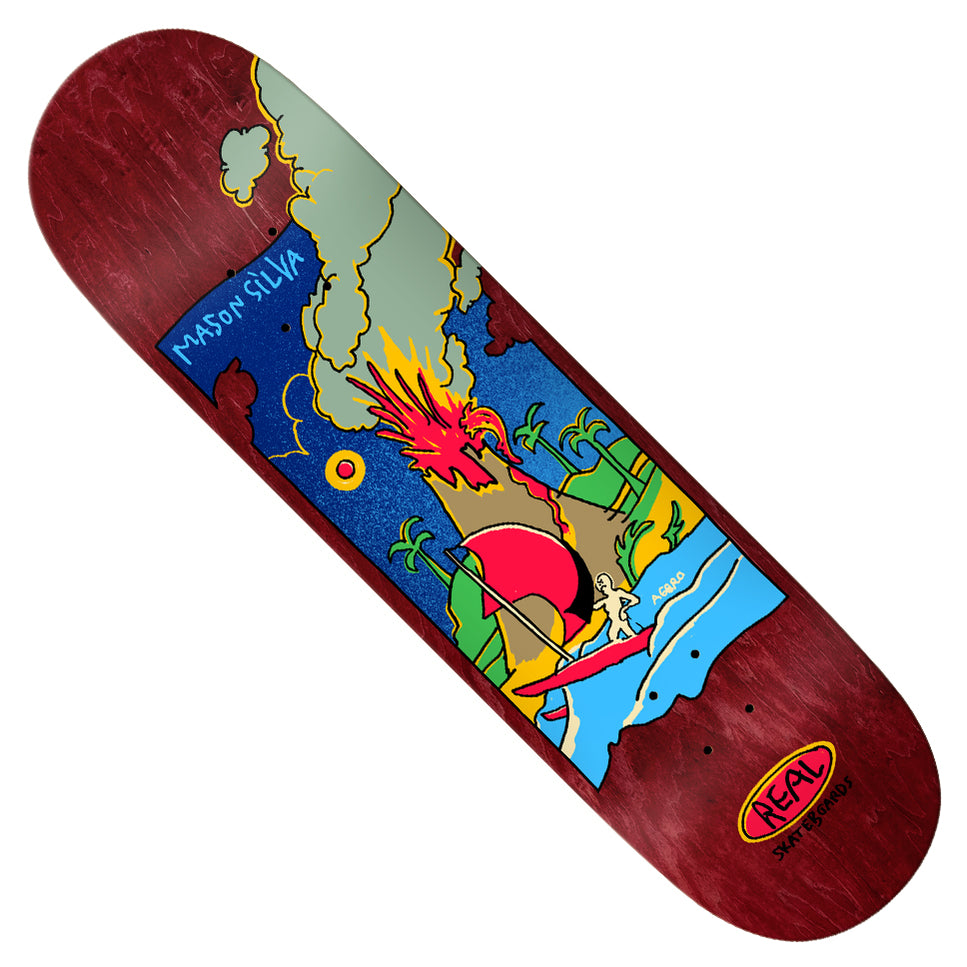 Real Mason Silva Volcano DBX Deck — Skatepark of Tampa
