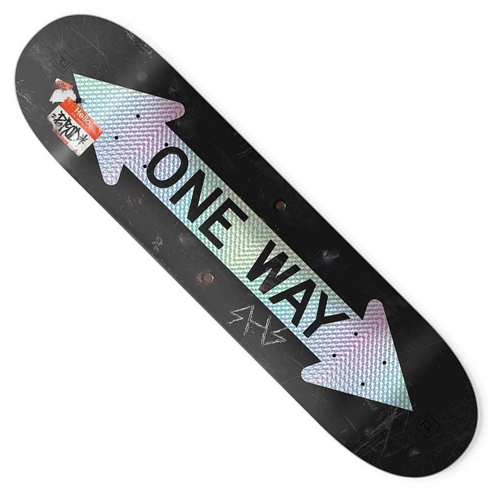 Primitive Skateboarding Paul Rodriguez One Way Twin Deck — Skatepark of ...