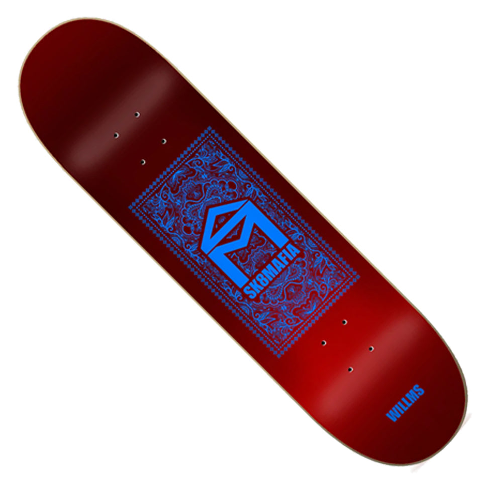 Sk8Mafia Alex Willms Paisley Foil Deck — Skatepark of Tampa